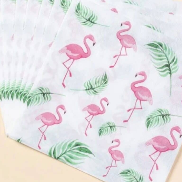 Flamingo Serviette - Pretty Party Shop