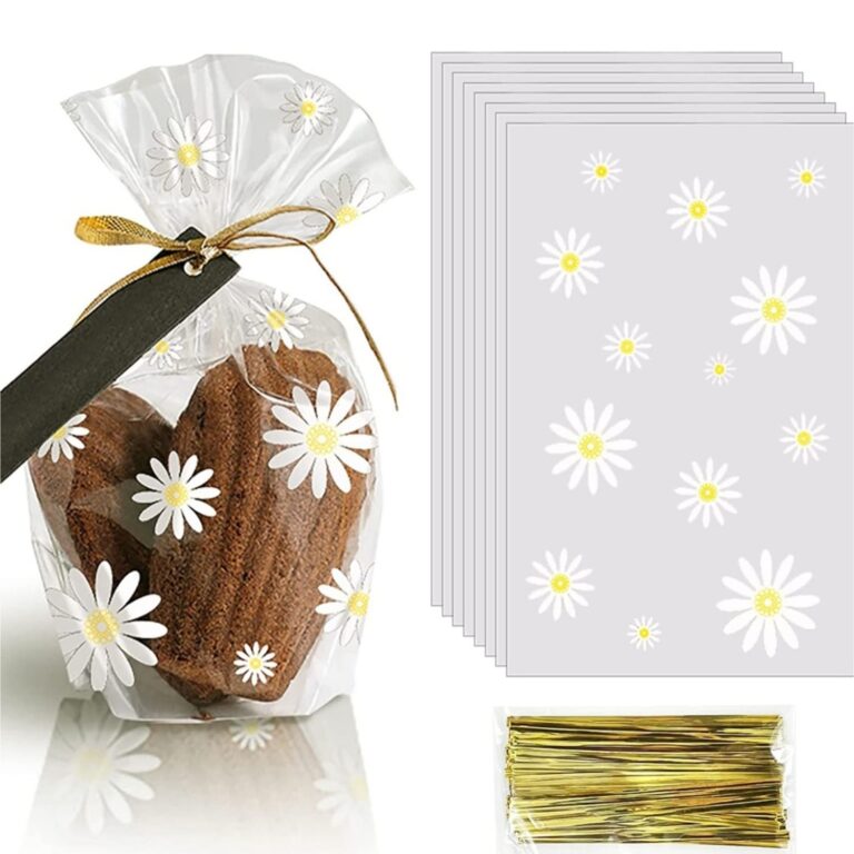 Daisy Favor Bags-10 Piece - Pretty Party Shop