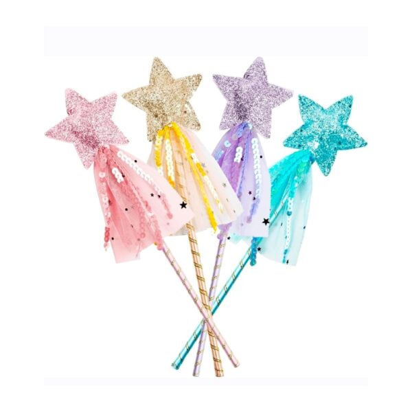 Fairy Star Wands-4 Piece - Pretty Party Shop